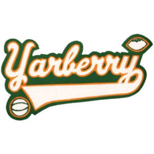 Straight Lettering with Tail - Texas Letter Jackets
